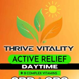 Active Relief Daytime Pain Gummies | CBG + Broad-Spectrum CBD | NON-THC - Thrive Vitality